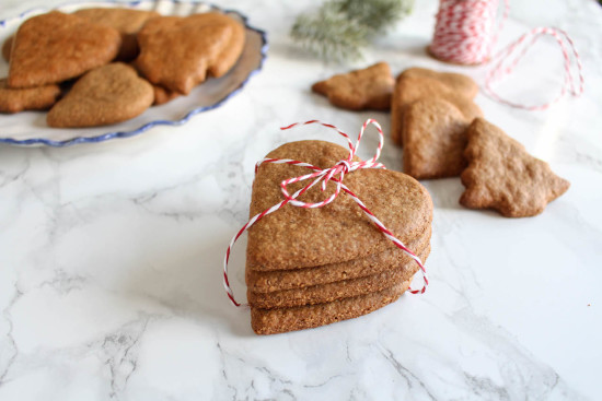 Healthy Gingerbread Cookies - Heavenlynn Healthy